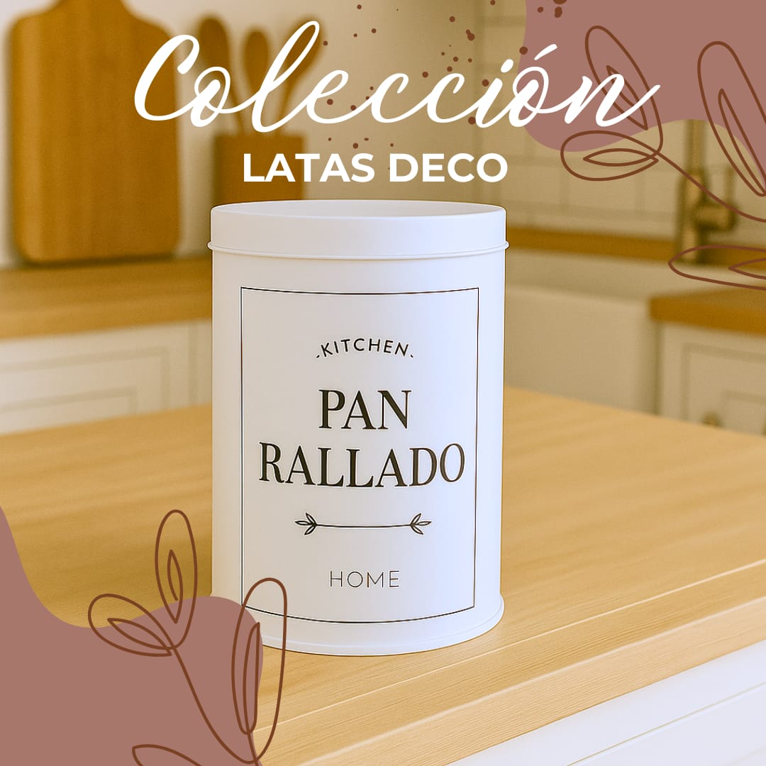 Lata Deco Pan Rallado - Casa Jourdan